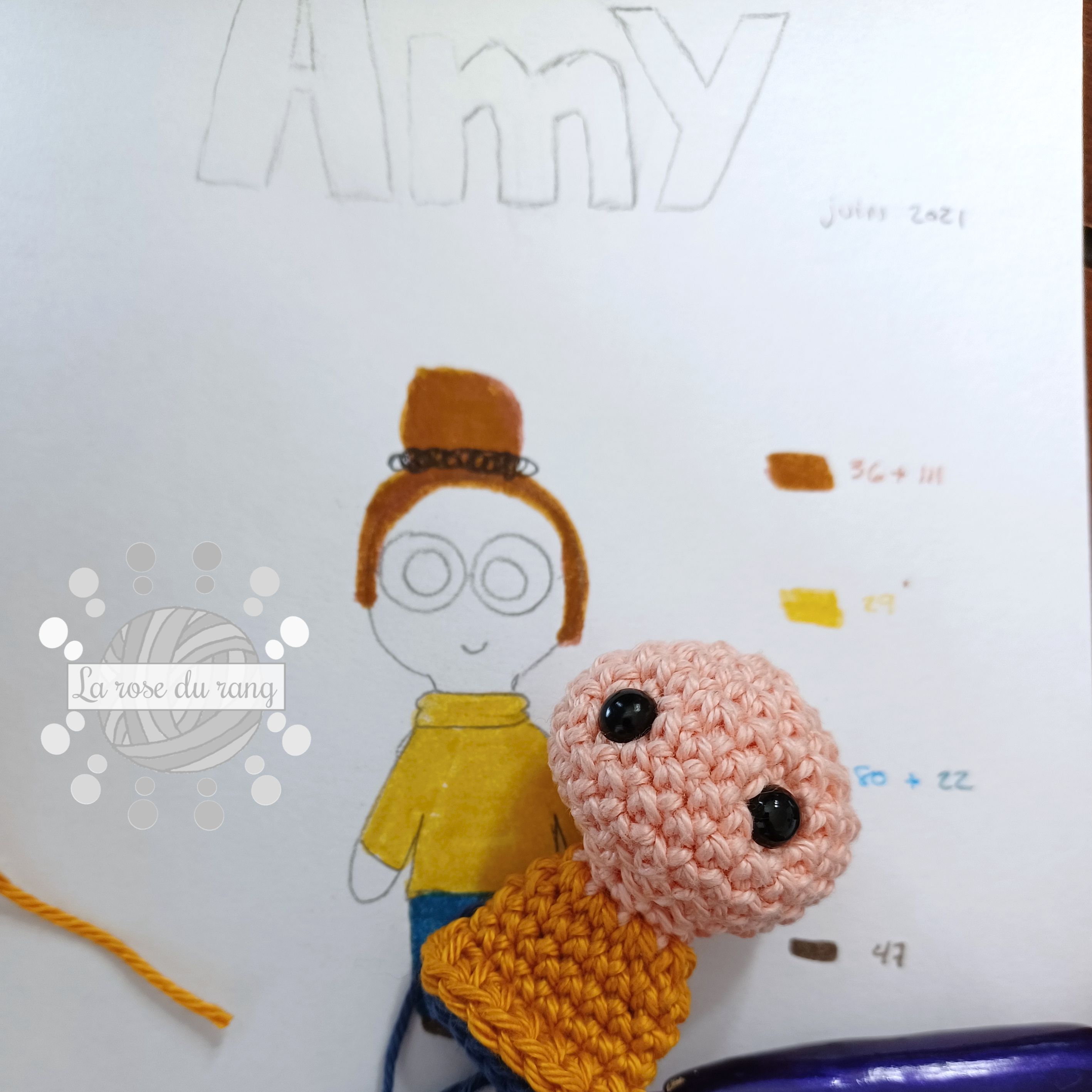 Notre univers au crochet… avec Amy Éloïse Mailloux! – La rose du rang